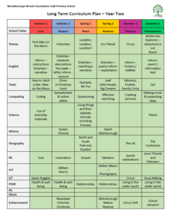 Long Term Curriculum Plans - Woodborough Wood's Foundation C of E ...